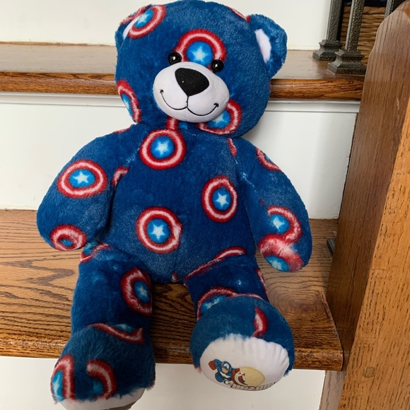 Build-A-Bear | Toys | Build A Bear Captain America Marvel Avengers ...